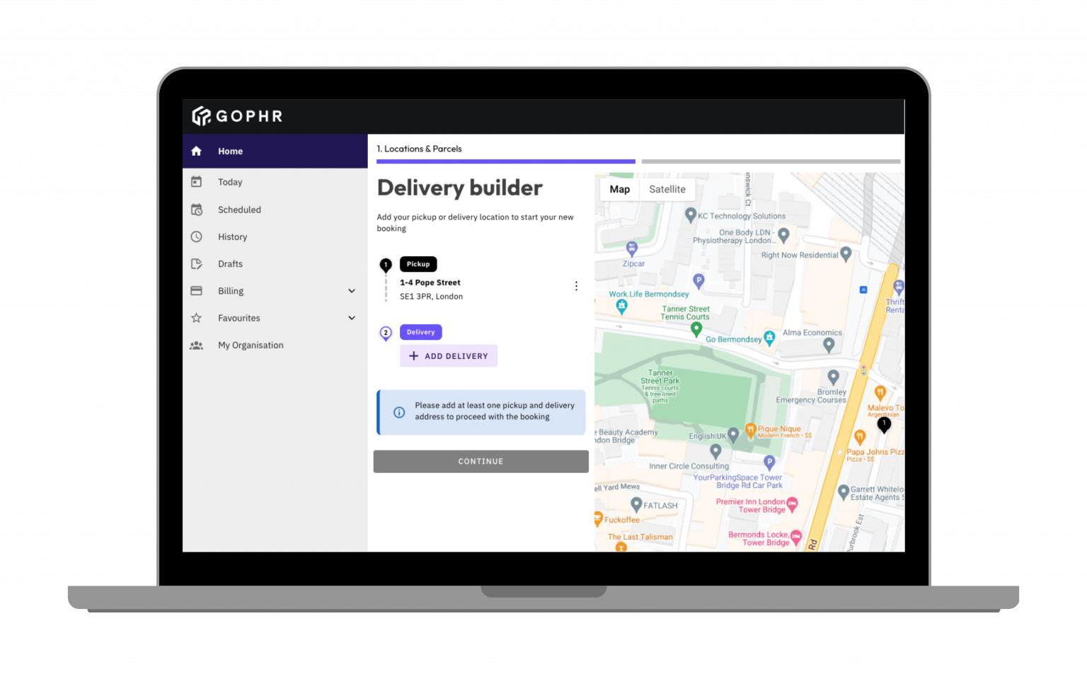 Same Day Courier Services | Delivery Solutions | Gophr