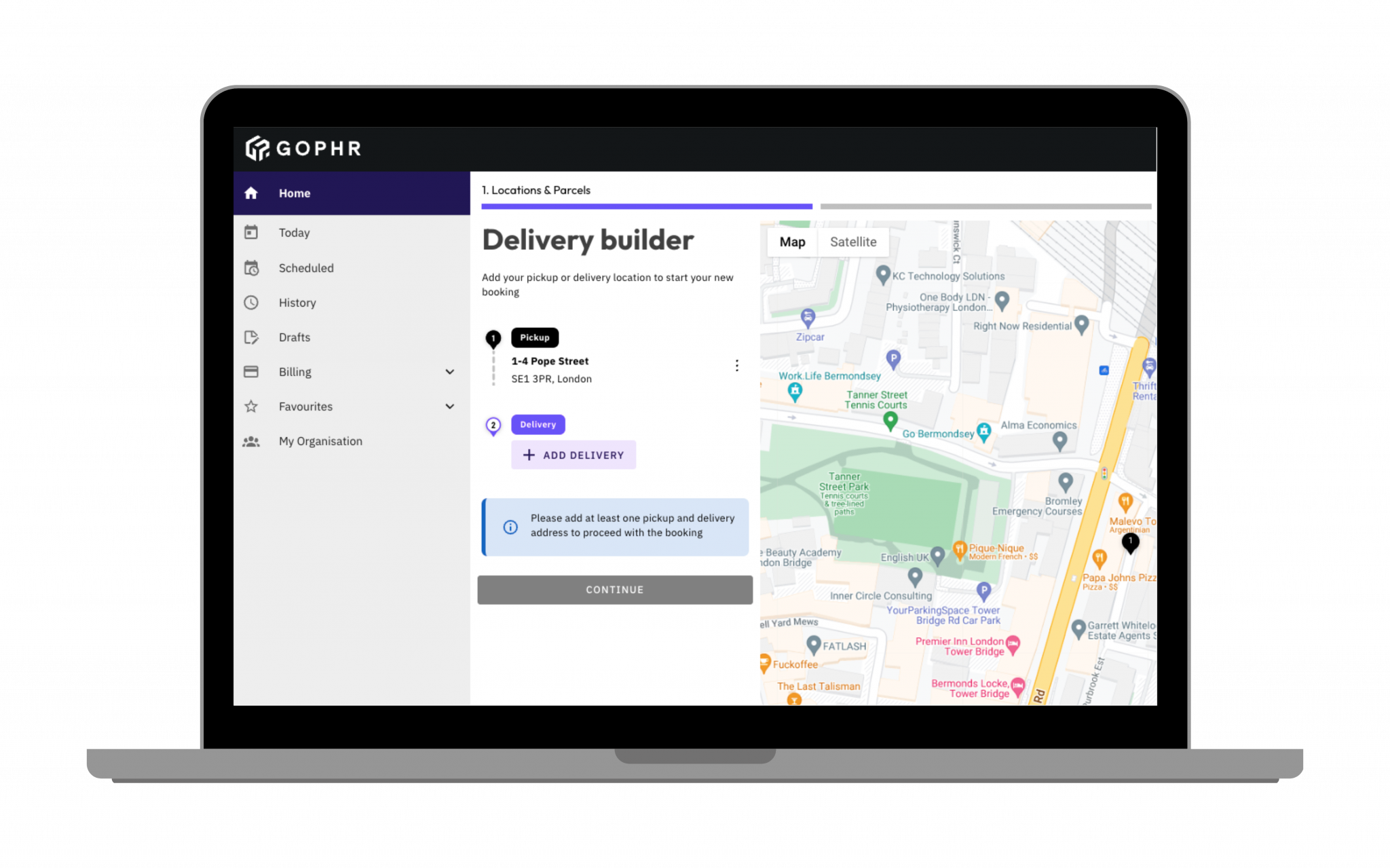 Same Day Courier Services | Delivery Solutions | Gophr