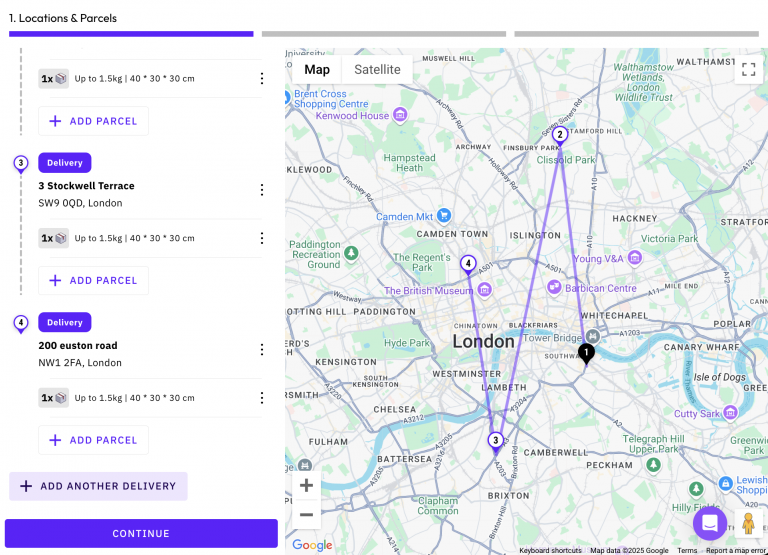 Gophr | Multi Drop Courier Deliveries